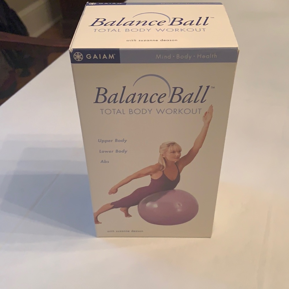 Balance Ball. 3 Vhs Tapes. - Gem